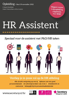 Opleiding HR Assistent: praktijkgericht en verdiepend